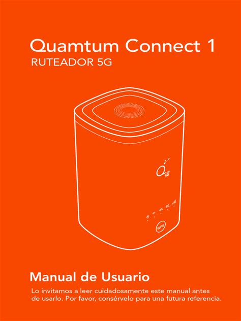 Quamtum Connect 1 Manual De Usuario 2022 02 18 Pdf Enrutador Computación Cortafuegos
