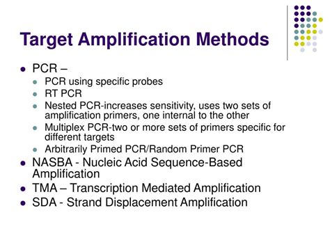 ppt chapter 7 nucleic acid amplification techniques powerpoint