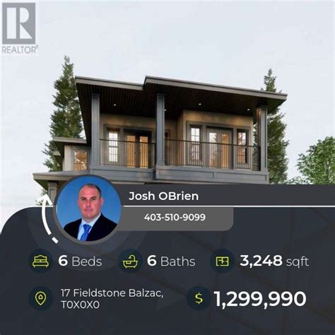 17 Fieldstone Listed By Josh Obrien Josh Obrien