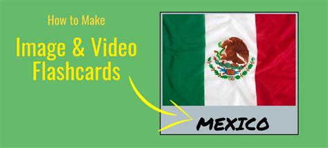 How To Make Multimedia Flashcards