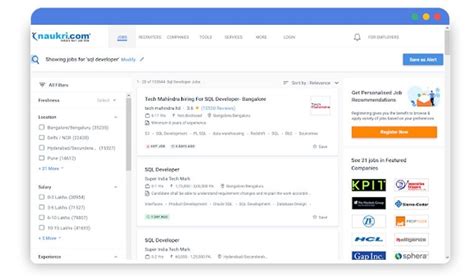 Sql Developer Salary For Freshers And Experienced