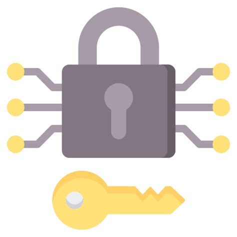 Cryptography Generic Color Fill Icon Freepik