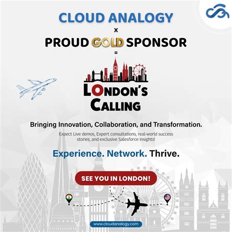 Cloud Analogy Is A Gold Sponsor At London Calling 2025 Cloud Analogy Posted On The Topic