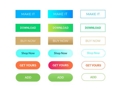 20 Cool Banner Button Designs Big Brands Inspiration