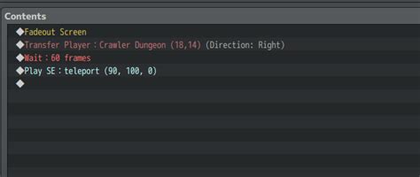 How To Select Direction After Teleporting To Another Map Rpg Maker