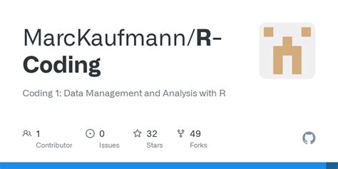 github marckaufmann r coding coding 1 data management and analysis