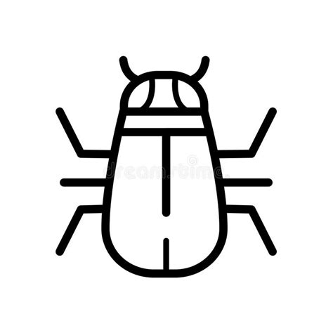 Bug Vector Icon Stock Vector Illustration Of Icon 347789855