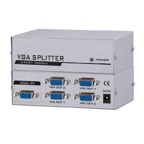 1 PC to 4 Port VGA Splitter Amplifier Kinaun कन Online Shopping Nepal