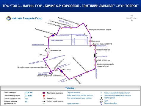 ТАНИЛЦ Нийтийн тээврийн шинэ чиглэл