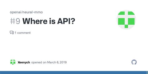 Where Is Api Issue Openai Neural Mmo Github