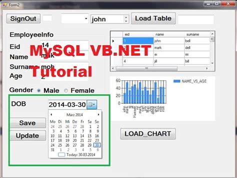 C Tutorial 23 How To Use Datetimepicker And Save Date In