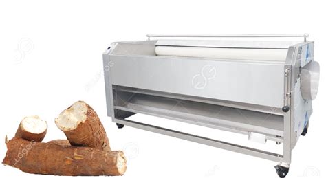 Industrial 400kgh Cassava Washing And Peeling Machine
