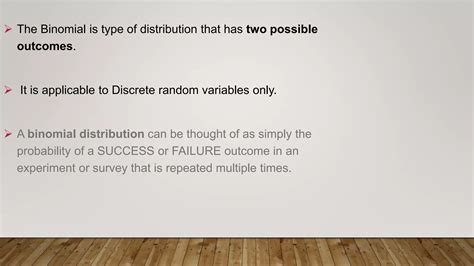 Binomial Distribution Ppt