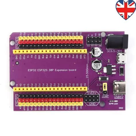 Esp32 Expansion Board Nodemcu 32s Lua Type Cmicro Module Gpio Expansion Board £563 Picclick Uk