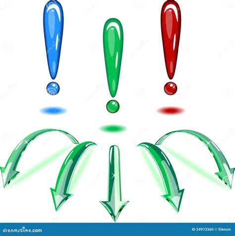 Three Exclamation Marks Vector Illustration 24973360