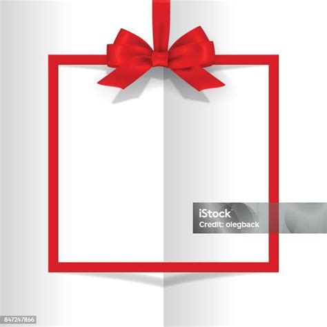 책 배경에 활과 휴일 레드 프레임입니다 벡터 엽서 또는 인사말 카드 서식 파일 계절에 대한 스톡 벡터 아트 및 기타 이미지