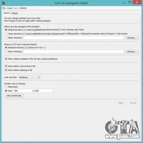 Savegame Editor V3 2 For GTA San Andreas
