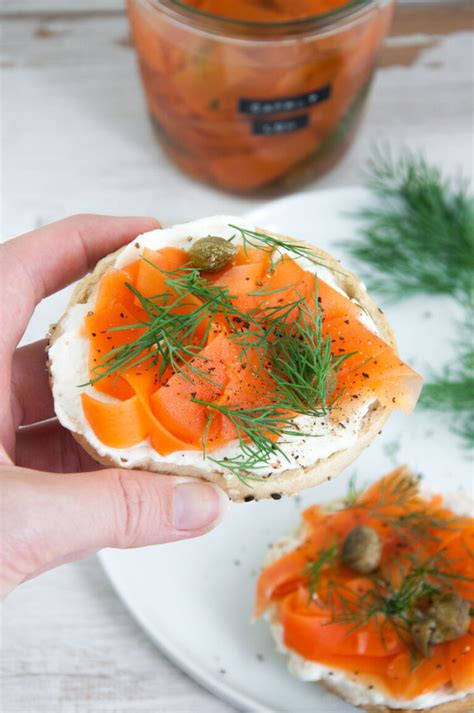 Vegan Smoked Salmon Carrot Lox Elephantastic Vegan