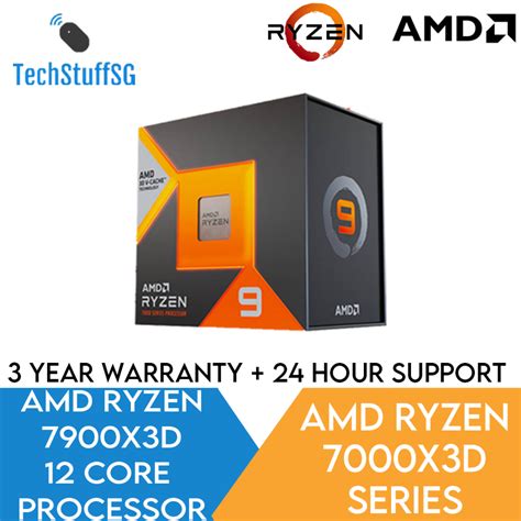 Amd Ryzen 9 7900x3d 7900 X3d Gaming Processor 12 Core 24 Threads Am5