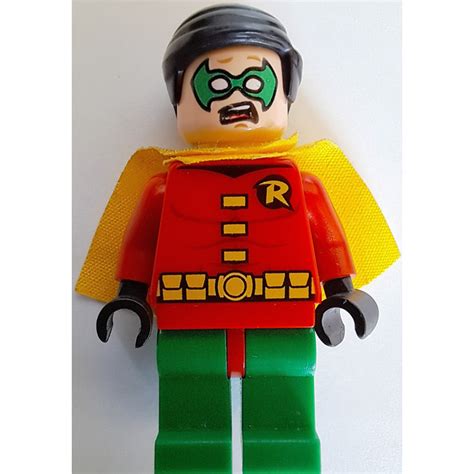 Lego Robin With Green Legs And Mask With Short Cape Minifigure Inventory Brick Owl Lego