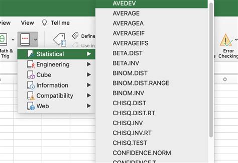 how to use the avedev function in excel for mac hubpages