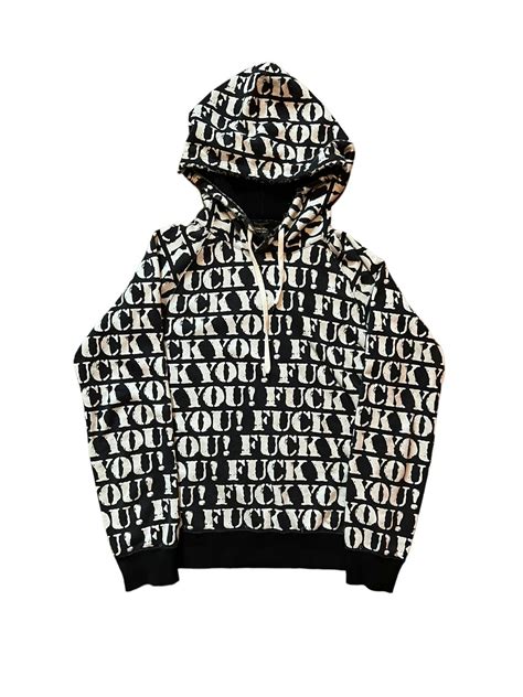 Number Nine Number Nine Fuck You Hoodie 🖕🏽 Grailed