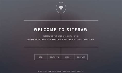 SiteRaw Expert Web Design Template HTML CSS Siteraw
