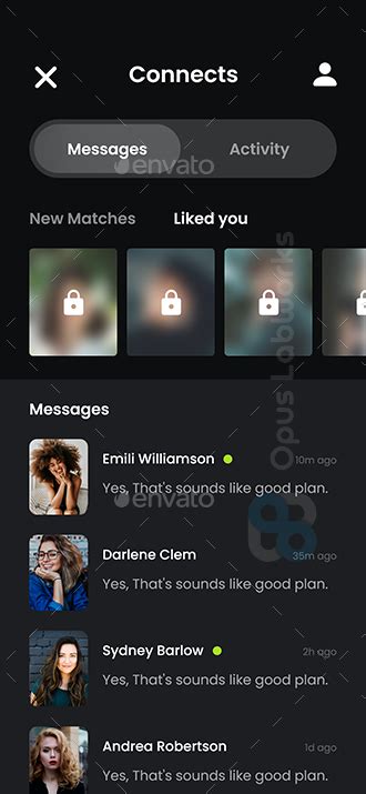 Modern Dating App UI Kit Swipe Chat App UI Kit Find A Date App UI Movo Web Elements