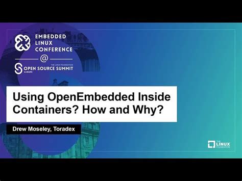 Free Video Using Openembedded Inside Containers How And Why From