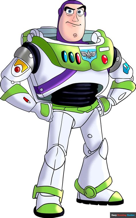 How To Draw Cartoon Buzz Lightyear