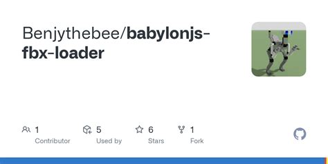 GitHub Benjythebee Babylonjs Fbx Loader