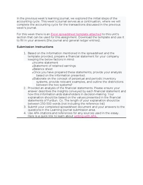 Uop Assignment In The Previous Weeks Learning Journal We Explored The Initial Steps Of The