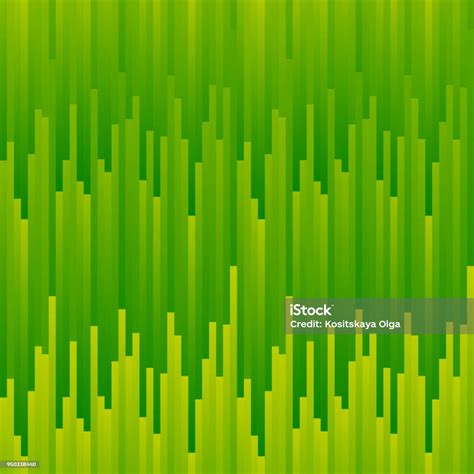 완벽 한 녹색 추상적인 패턴입니다 기하학적 프린트 컬러 녹색 노란색 스트립의 구성 다채로운 밝은 배경 잔디 모방 0명에 대한 스톡 벡터 아트 및 기타 이미지 Istock
