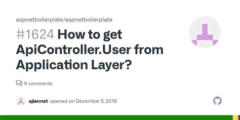 How To Get ApiController User From Application Layer Issue 1624
