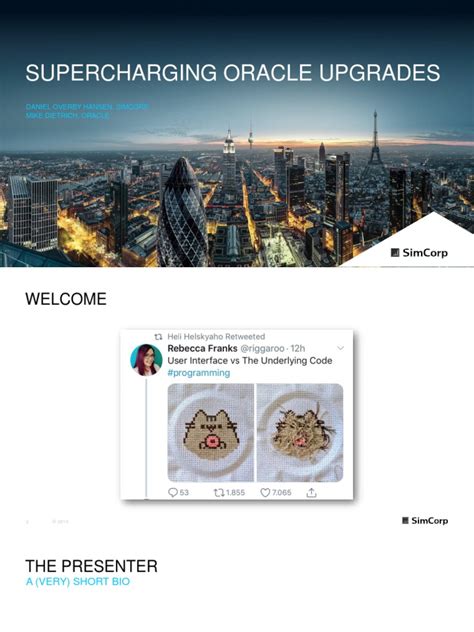 Supercharging Oracle Upgrades Pdf Oracle Corporation Accuracy And