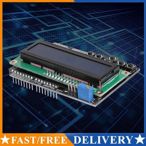 Lcd 1602 Display Keypad Shield Module For Expansion Board Au 14 84 Picclick Au