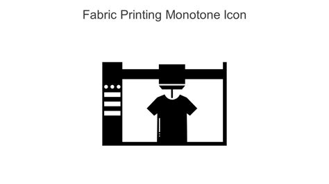Fabric Printing Monotone Icon In Powerpoint Pptx Png And Editable Eps Format PPT Template