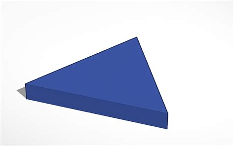 3d Design Equilateral Triangle Tinkercad