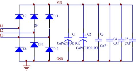 Full Bridge Rectifier Circuit Diagram Download Scientific Diagram