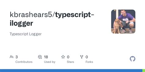 Github Kbrashears5typescript Ilogger Typescript Logger