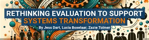 Rethinking Evaluation To Support Systems Transformation Clear Horizon Consulting