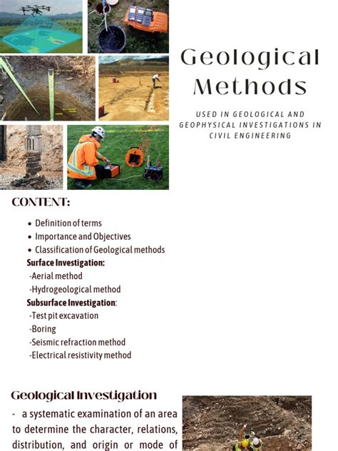Geological Methods Pdf Geology Geophysics