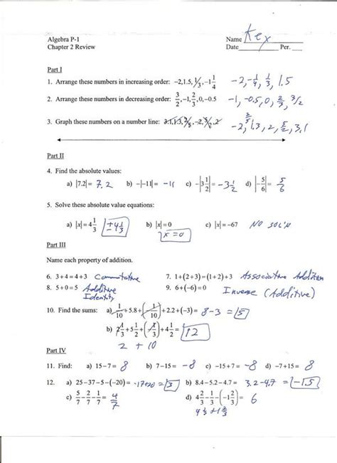 20 Solving Equations Review Worksheet Simple Template Design