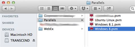 KB Parallels How To Run A Virtual Machine From Network Or External Mass Storage