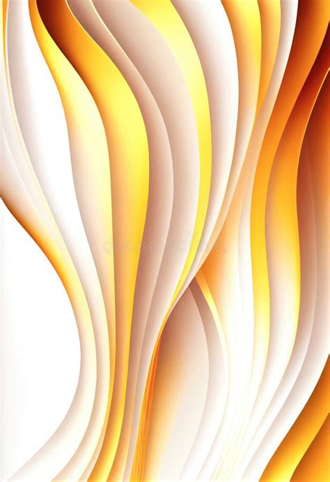 Abstract Colorful Wavy Background Ai Generation Stock Image Image Of Retro Golden 277697061