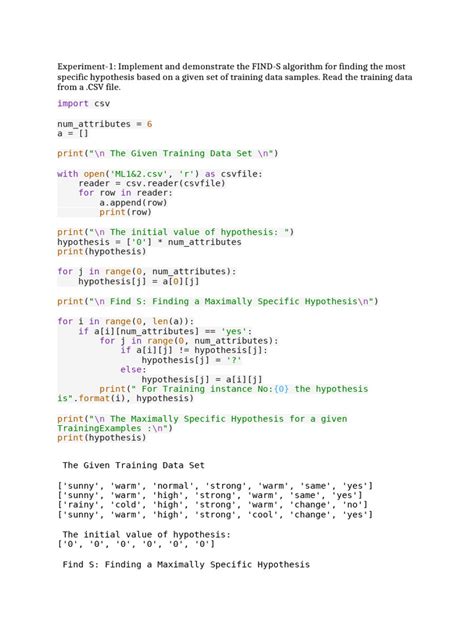 Machine Learning Through Python Lab Mannual Pdf Accuracy And Precision