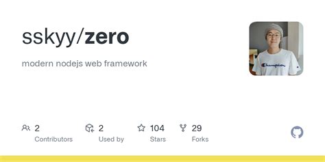Github Sskyyzero Modern Nodejs Web Framework