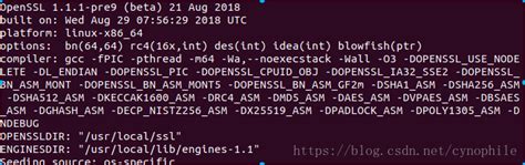 Ubuntu查看openssl相关情况ubuntu 下查看openssl Csdn博客