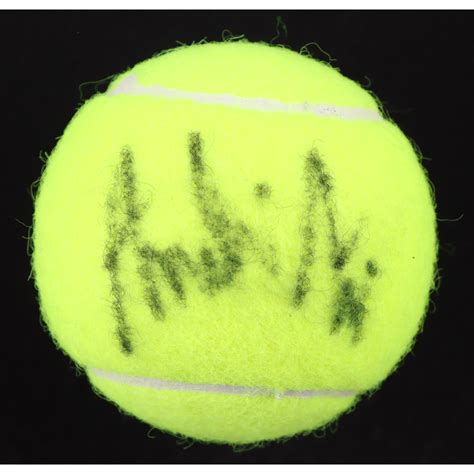 Andre Agassi Signed Tennis Ball Jsa Pristine Auction