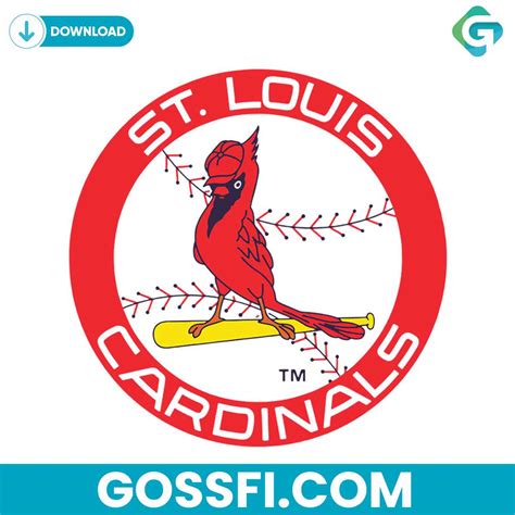 St Louis Cardinals Logo Svg Digital Download